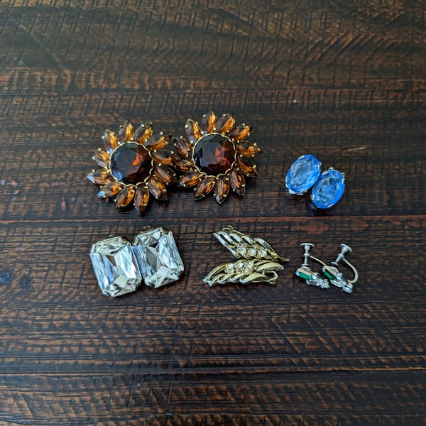1950s Earrings - Etsy