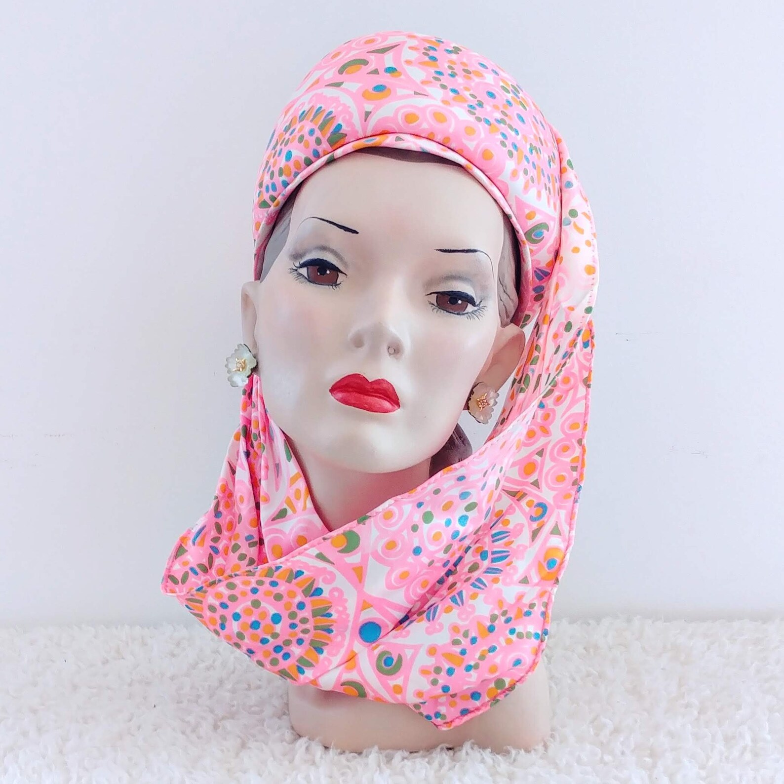 Vintage 1960's Sally Victor Hat 60's Wimple Hat - Etsy