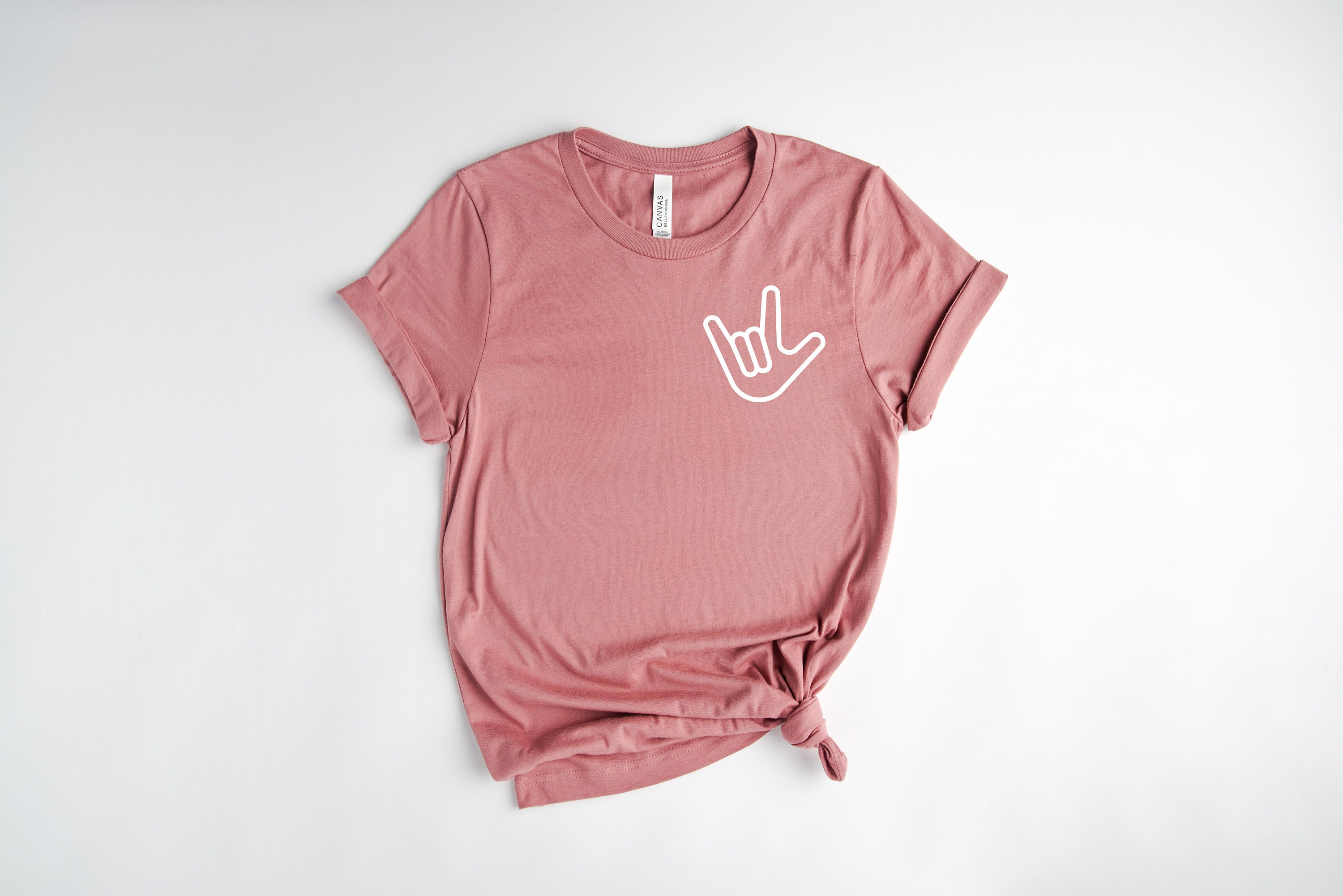 I Love You Hand Tee Shirt | ASL | ILY Sign Language | Gift for ASL ...