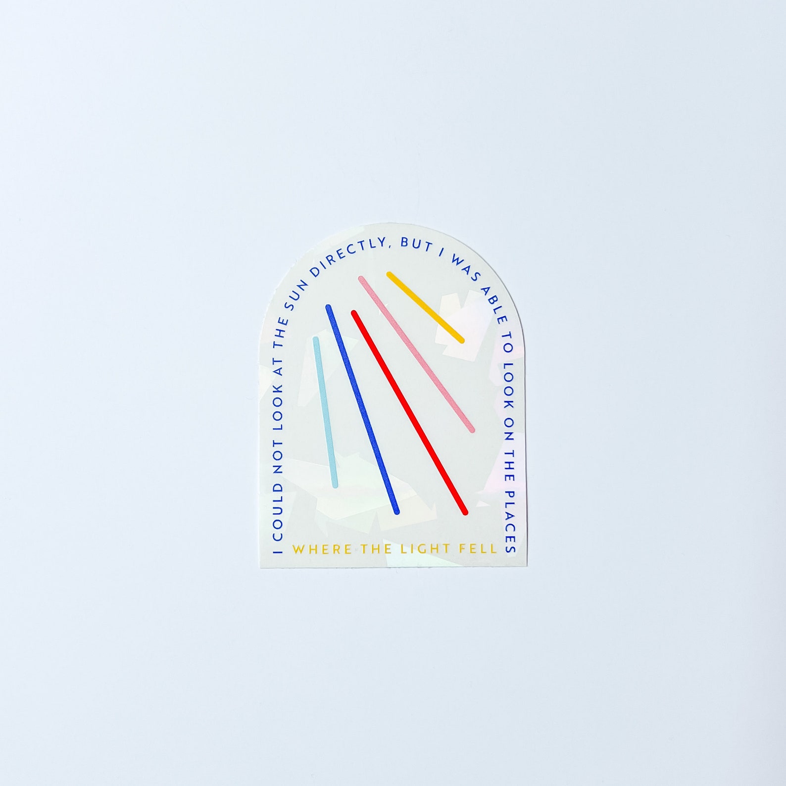 Sun Catcher Sticker Inspirational Quote Encouragement - Etsy