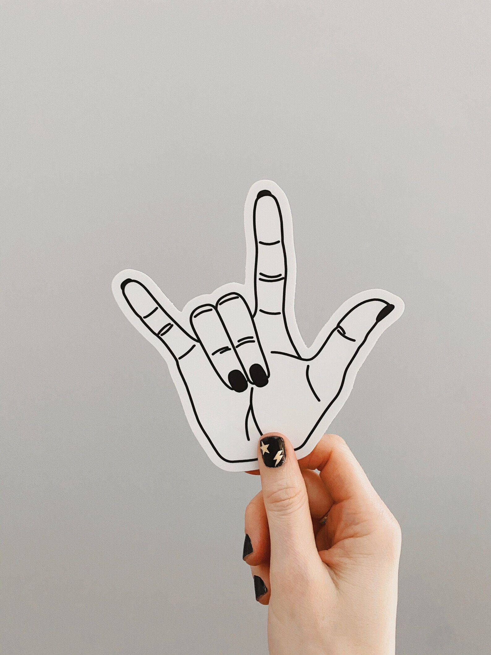 ILY ASL Stickers | Woman's Hand Stickers | ASL | I Love You | Sign ...