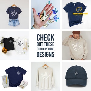 ILY ASL Stickers | Woman's Hand Stickers | ASL | I Love You | Sign ...