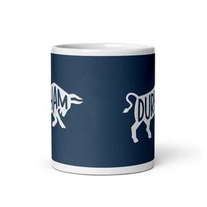 Durham Bull Ceramic Mug | Durham Bulls Mug | Gift for Durham Bulls Fan ...