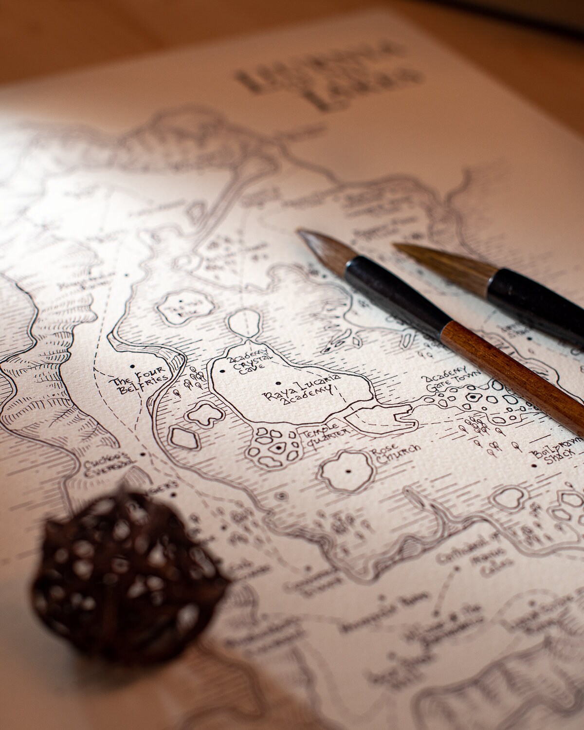 Elden Ring Map Liurnia of the Lakes Fantasy Map Art Print - Etsy