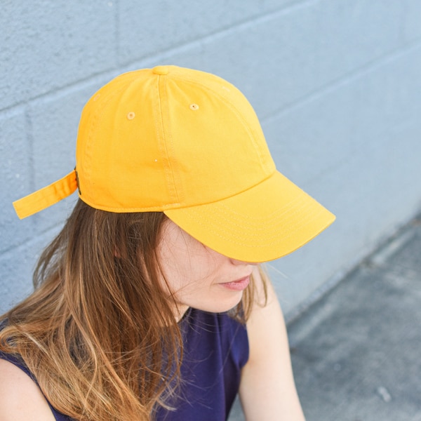 Yellow Baseball Cap - Etsy