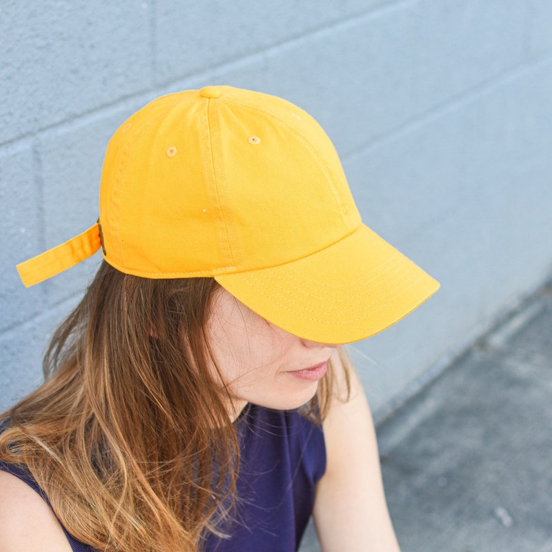 Yellow Baseball Cap - Etsy