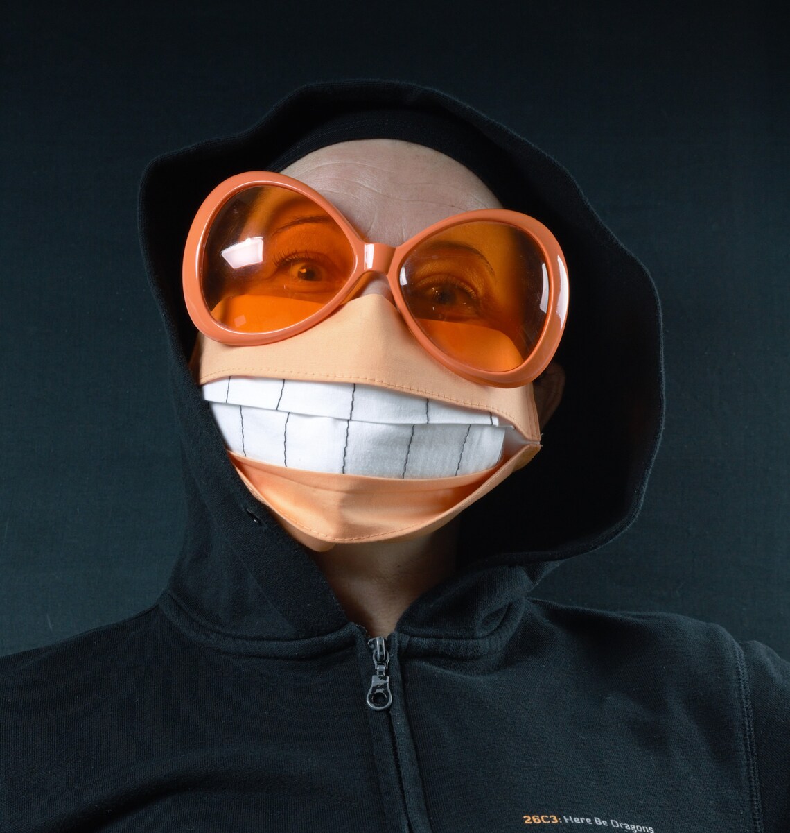 Happy face mask with a filter pocket Designed and Handmade of | Etsy