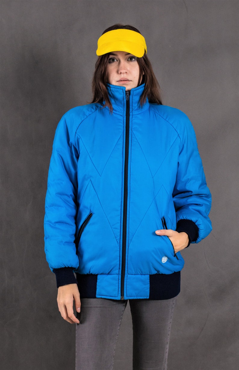 Hans Hermann 90s Vintage Reggae Winter Ski Puffer Jacket Vintage ...