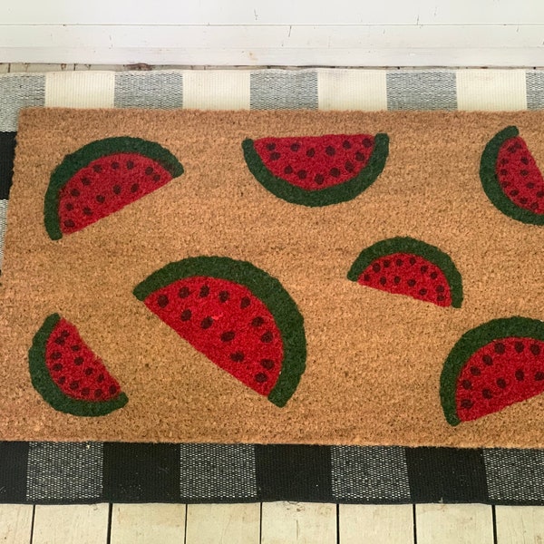Watermelon Doormat - Etsy