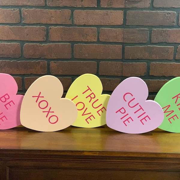 Conversation Hearts - Etsy