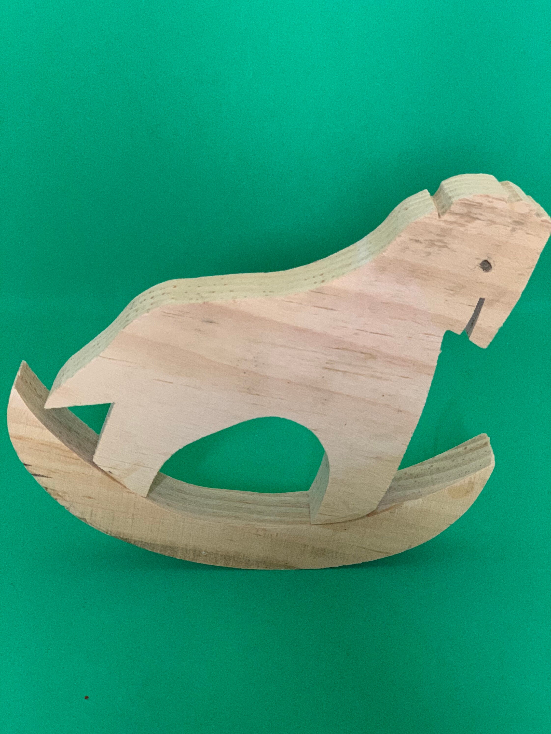 Miniature Wood Rocking Animals Rocking Horse Rocking | Etsy