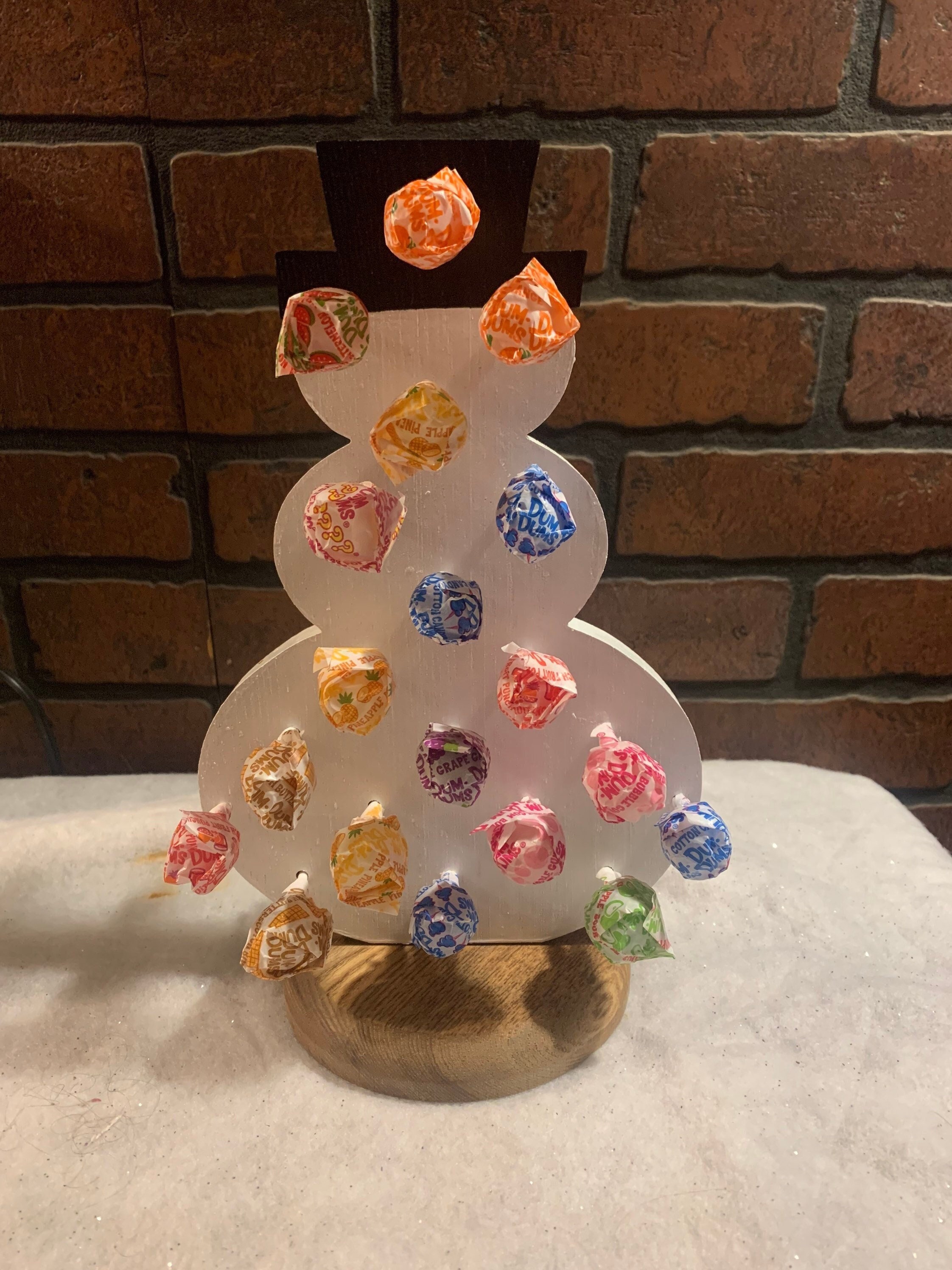 Snowman Sucker Holder, Snowman Lollipop Holder, Winter Sucker Holder ...