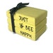 Bee Themed Mini Wooden Books, Just Be Happy Book Stack, Summer Decor ...