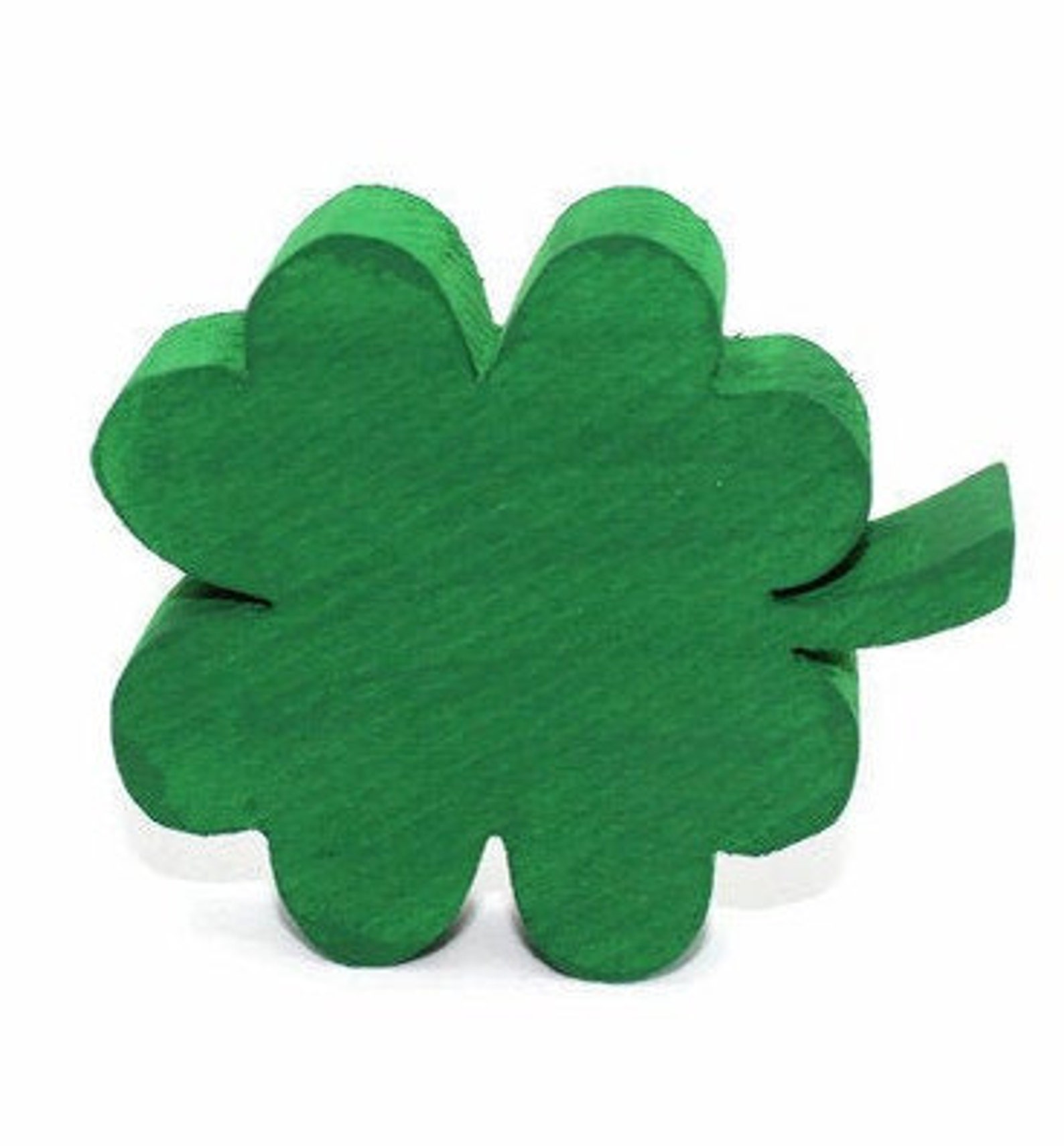 Four Leaf Wooden Clover Set of 3 Set of 3 Green Shamrocks | Etsy