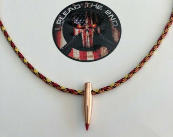 Sniper Paracord HOG TOOTH .30 Cal ...necklace ... - Etsy