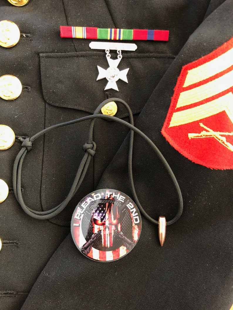 Sniper HOG TOOTH Paracord .30 Cal ...necklace ...+ 1 Decal ...black - Etsy