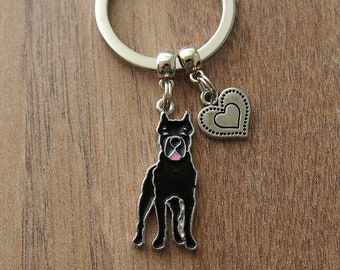 Cane Corso Keychain // Italian Mastiff Bag Charm / Gift for - Etsy