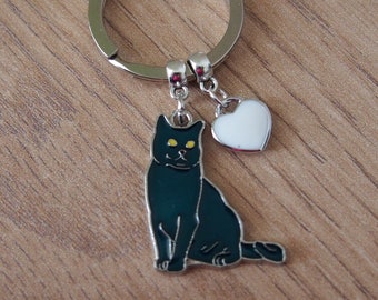 The Statue of Liberty Cat Keychain - Etsy