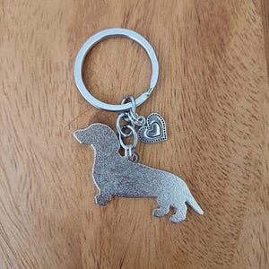 Dachshund Key Holder, Sausage Dog Key Keeper, Keyring, Puppy Key Fob ...