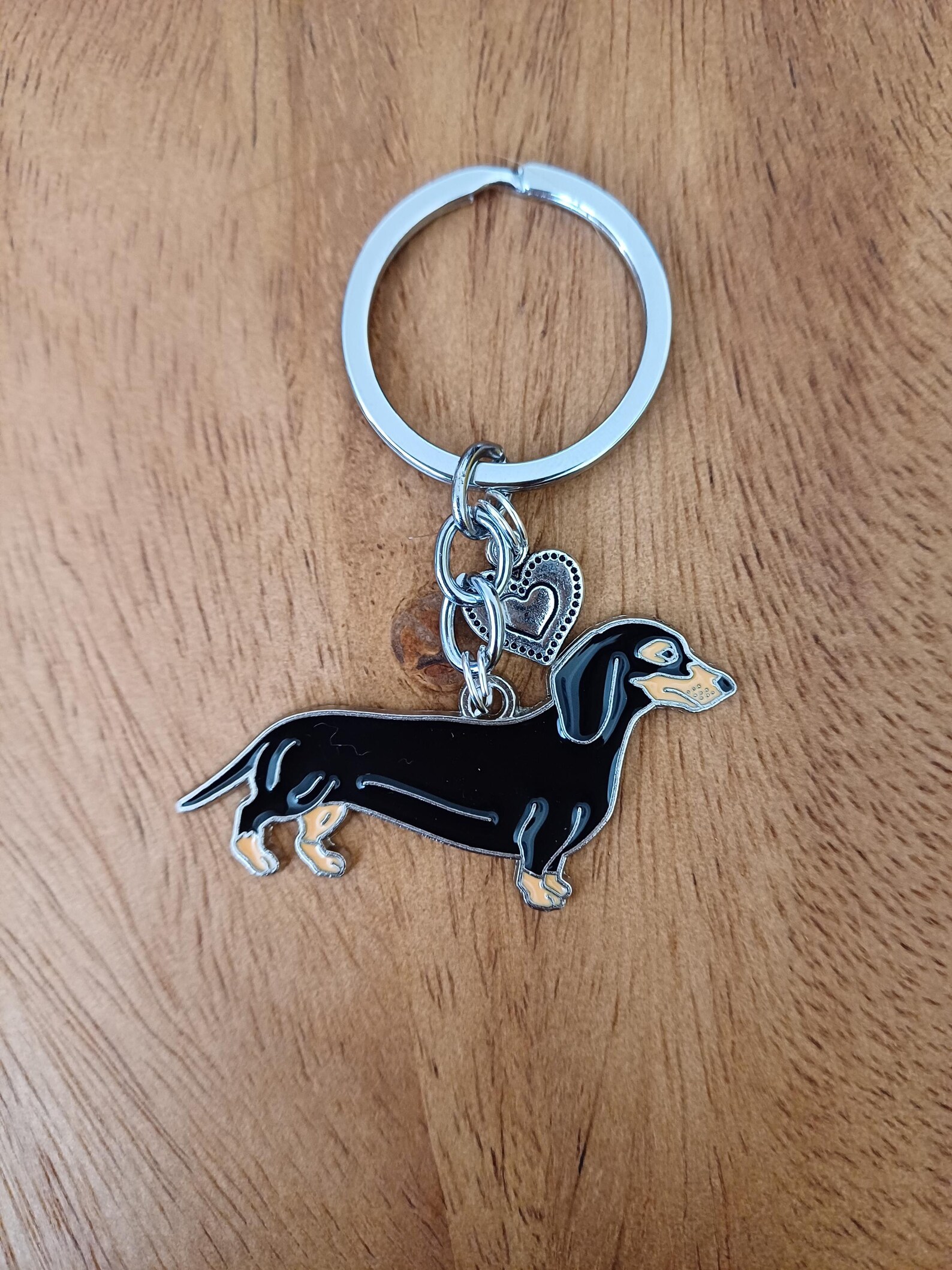 Dachshund Key Holder, Sausage Dog Key Keeper, Keyring, Puppy Key Fob ...