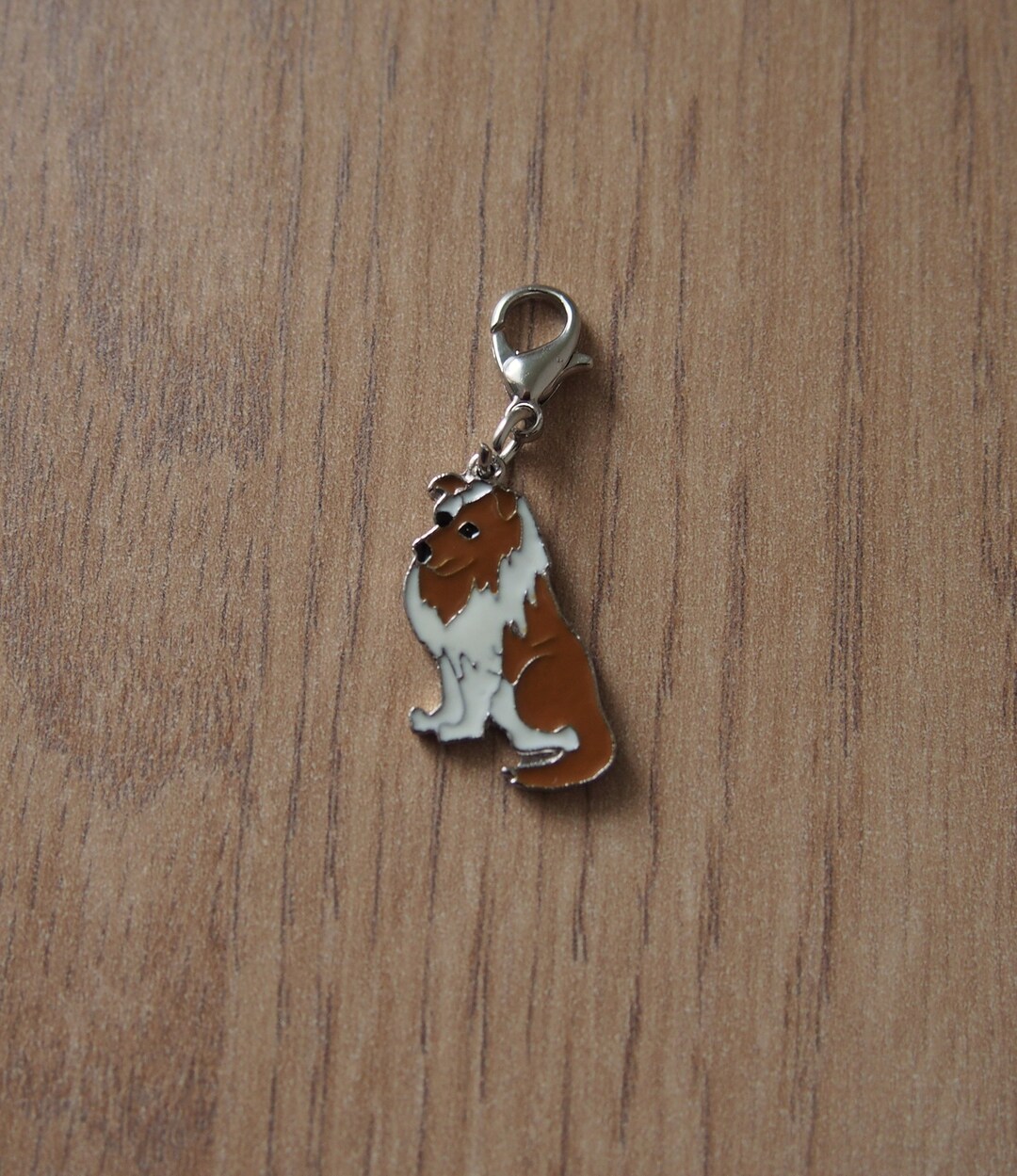 Shetland Sheepdog Zip Pull, Sheltie Dog Charm Pendant, Dog Lovers Gift ...