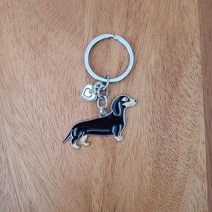 Dachshund Key Holder, Sausage Dog Key Keeper, Keyring, Puppy Key Fob ...