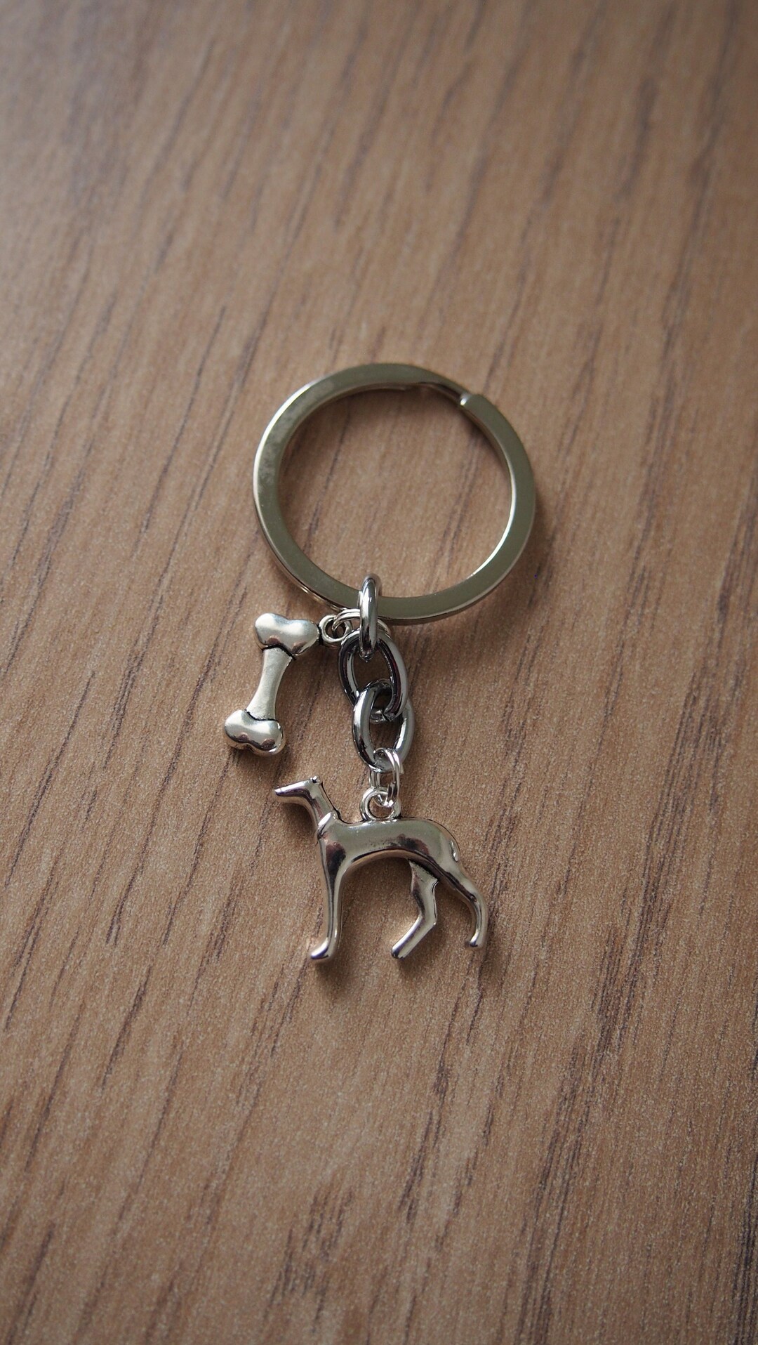 Sighthound Key Fob, Whippet Keychain, Dog Lovers Gift, Birthday Gift ...