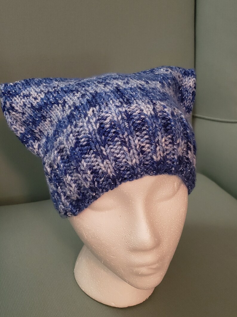Blue Wave Pussyhat 2018 Midterm Elections Democratic Winter - Etsy