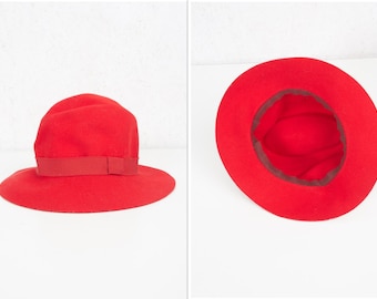 Vintage Red Hat | Etsy