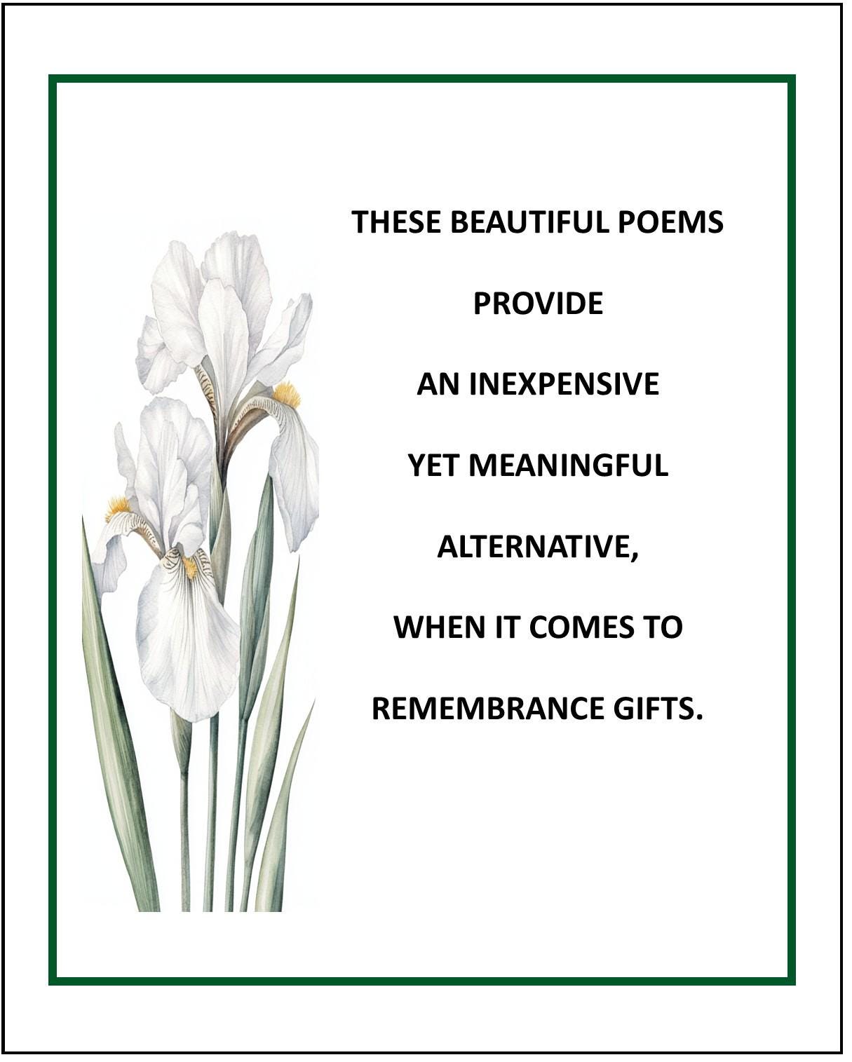 Christmas Memorial Poem, Christmas Remembrance Poem, Loss of Mother ...