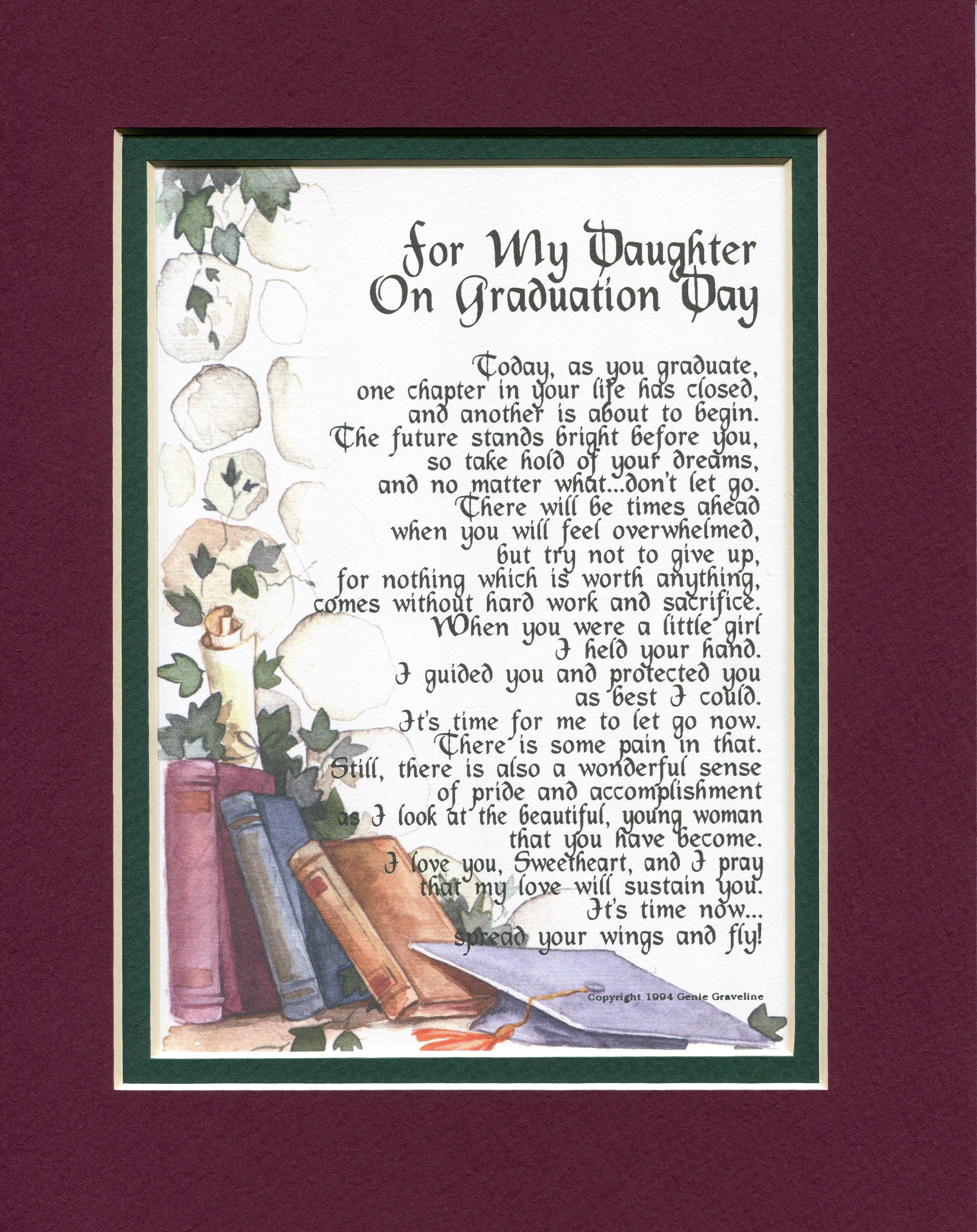 Graduation Poem For My Daughter 45 Best Graduation Quotes For