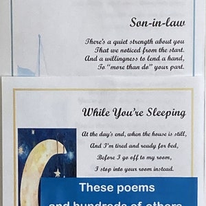 Mother Son Poem, DIGITAL DOWNLOAD, Mother Son Gift, Mother Son Present ...