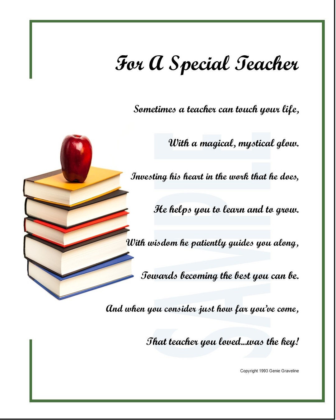 Teachers Day Poems For Kids
