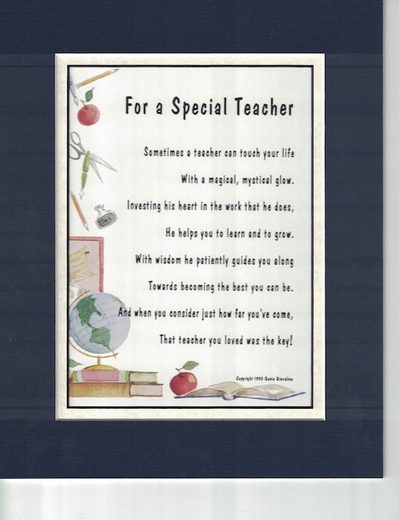 Staff Appreciation Poem