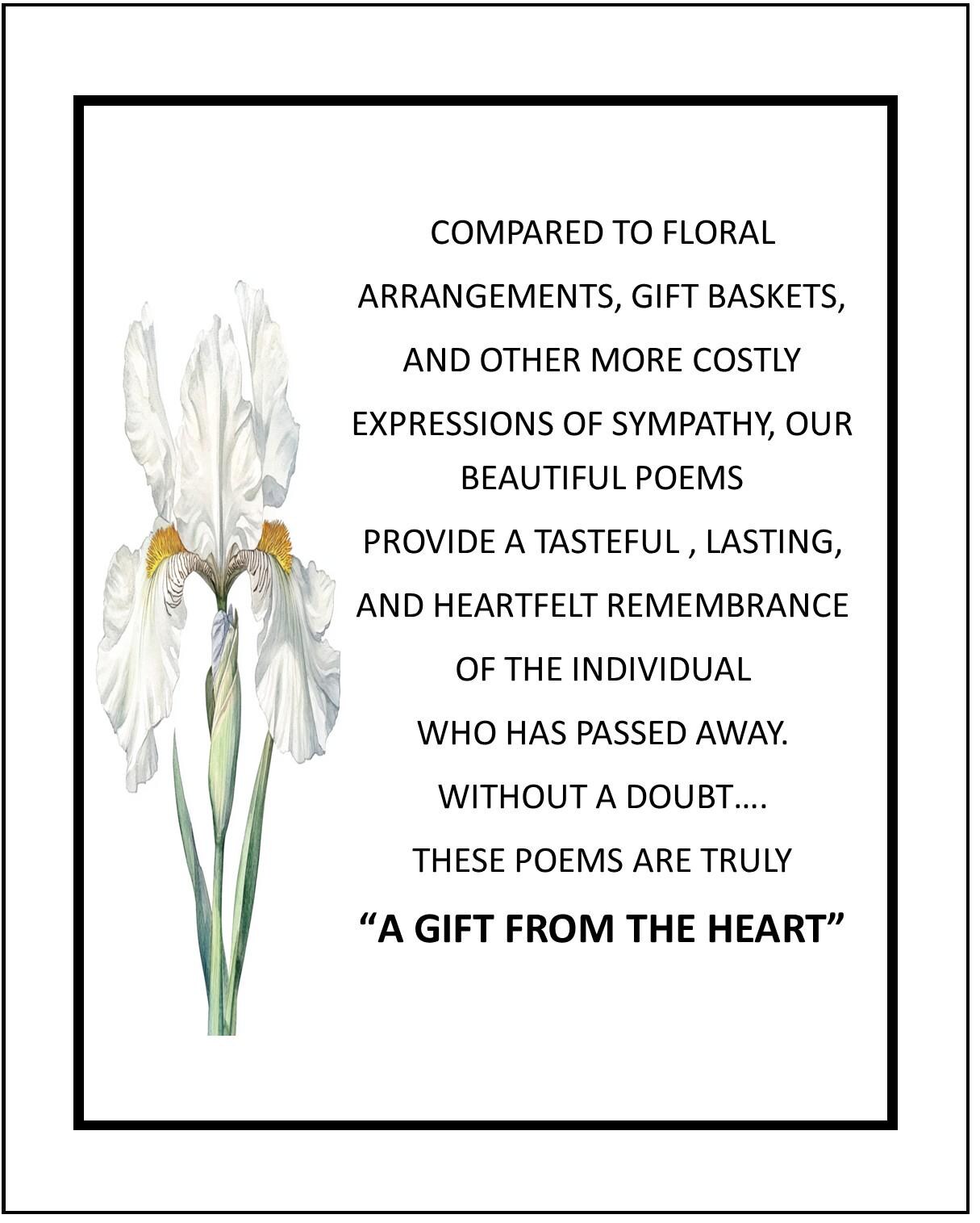 Christmas Memorial Poem, Christmas Remembrance Poem, Loss of Mother ...