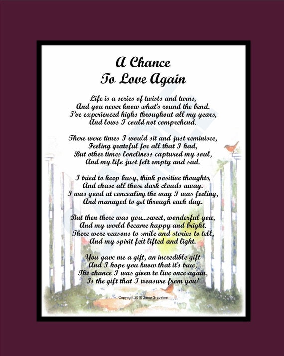 Second Chance Poems Another Chance(poem) | PPT