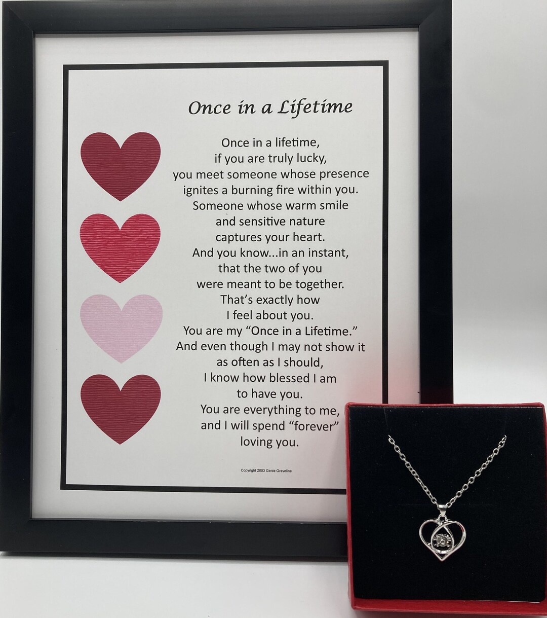 Valentine Poem Print Verse 8x10 for Girlfriend or Wife, Girlfriend Wife ...