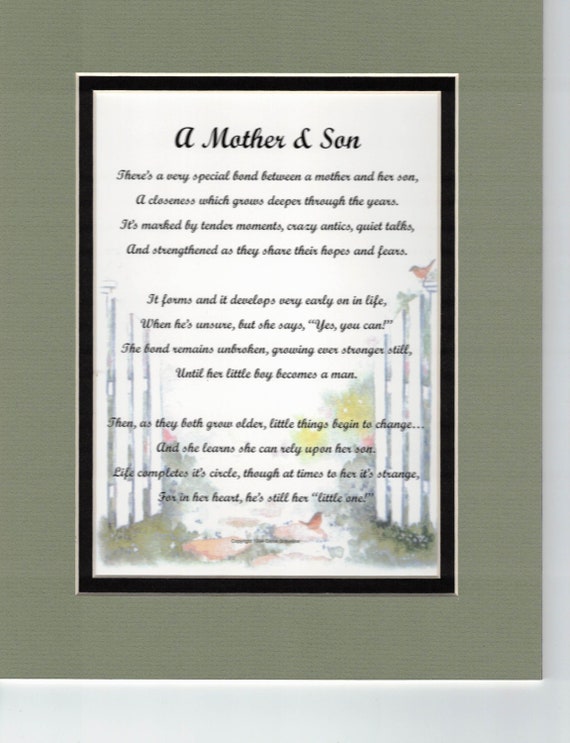 Mother And Son Poems