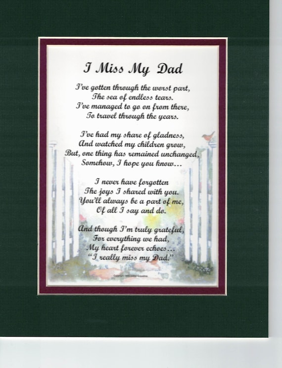 Remembering Deceased Father Poems