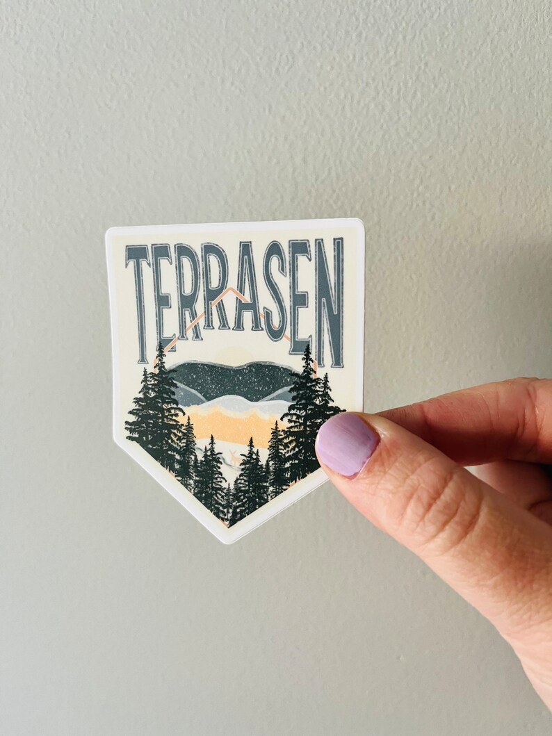 Terrasen Sticker 3 Officially Licensed - Etsy