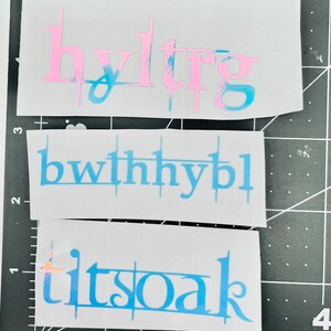 BWTHHYBL - 3” Holographic Sticker - Etsy