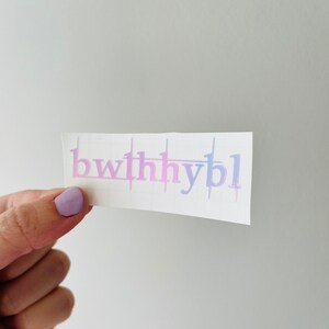 BWTHHYBL - 3” Holographic Sticker - Etsy