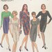 DEMONSTRATION PATTERN; 1950s Simplicity 1725 Dress Pattern in Half-size ...