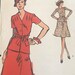 DEMONSTRATION PATTERN; 1950s Simplicity 1725 Dress Pattern in Half-size ...