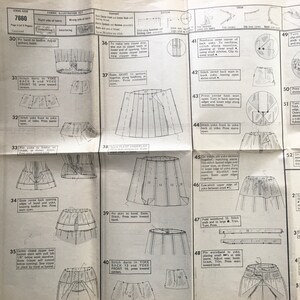 1960s Size 14, UNCUT Vogue 7660, DRESS Pattern Blouson Top, Pleated ...