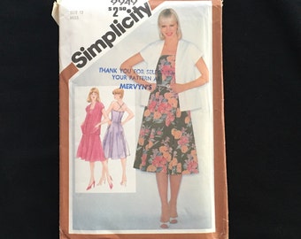 Sz 12 Vintage Simplicity Sewing Pattern 1694 Junior - Etsy