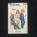 Size 5 GIRLS Dress/jumper & PANTS Pattern From the 1970s, Butterick ...