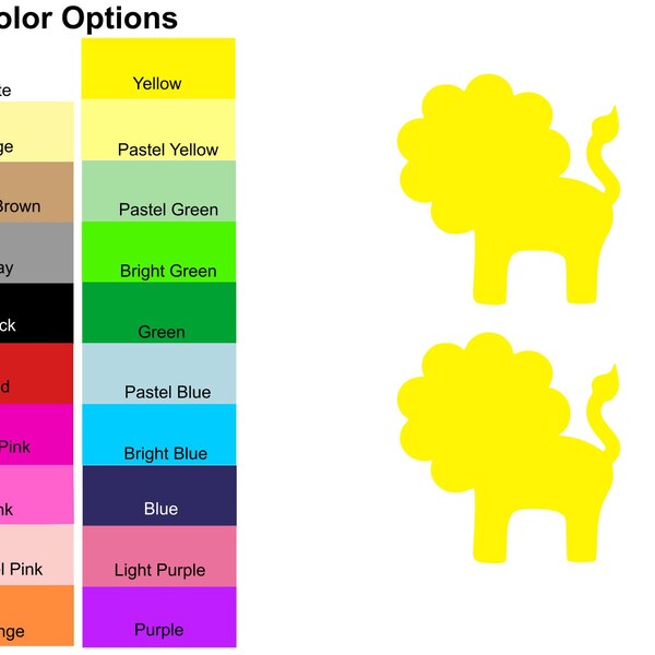 Lion Bulletin Board - Etsy