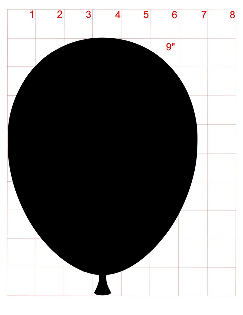 25 Pieces Balloon Paper Die Cut Shape Cut Outs for Bulletin | Etsy