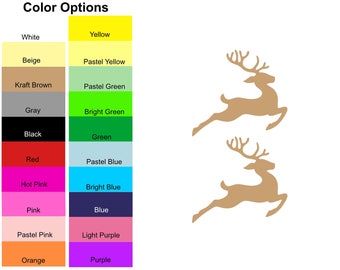 Reindeer Cut Outs - Etsy